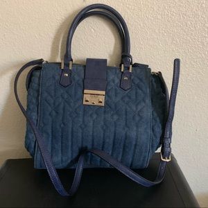 Guess Bags | Black Floral Pattern Purse | Poshmark